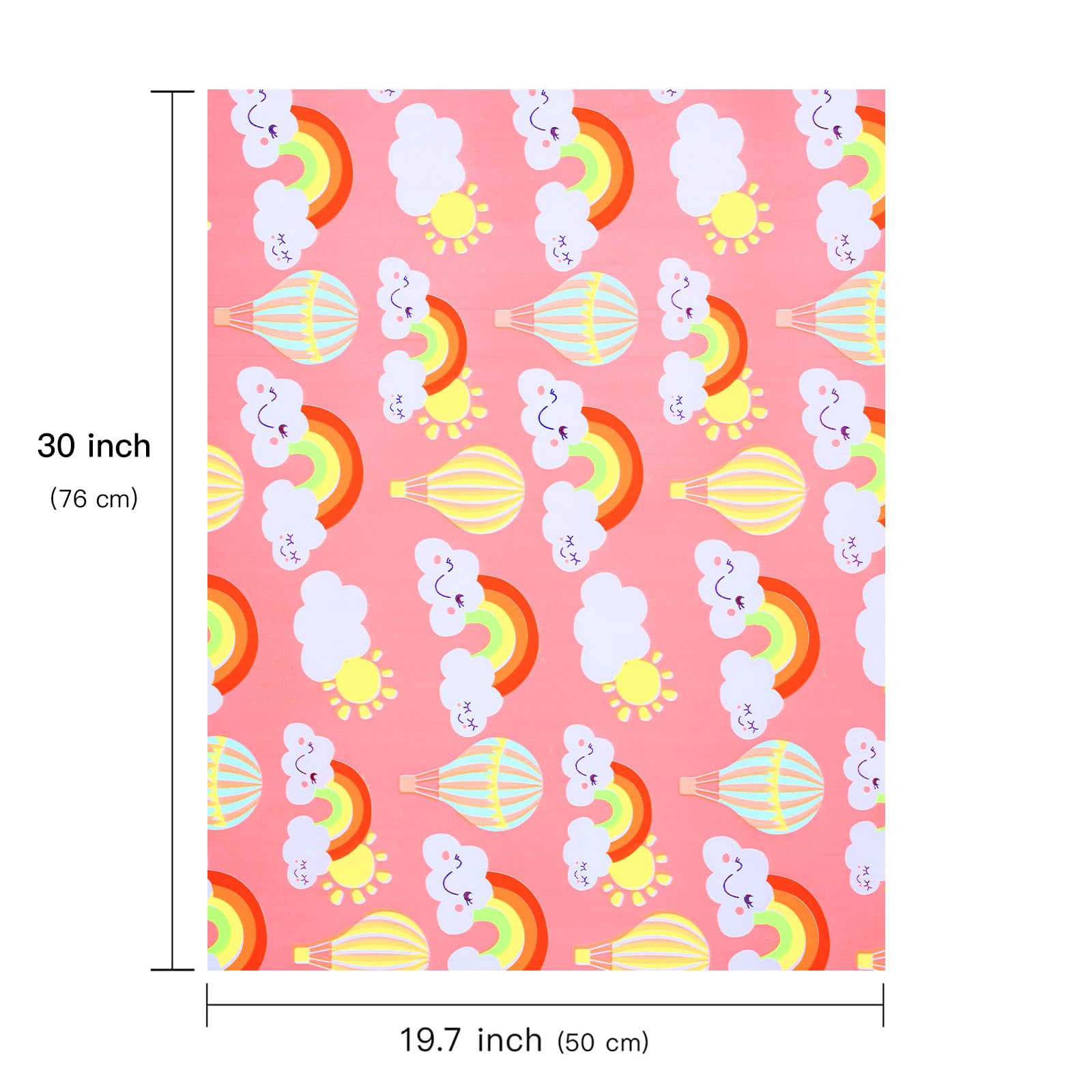 Snapklik.com : WRAPAHOLIC Birthday Wrapping Paper Sheet - 12 Sheets ...