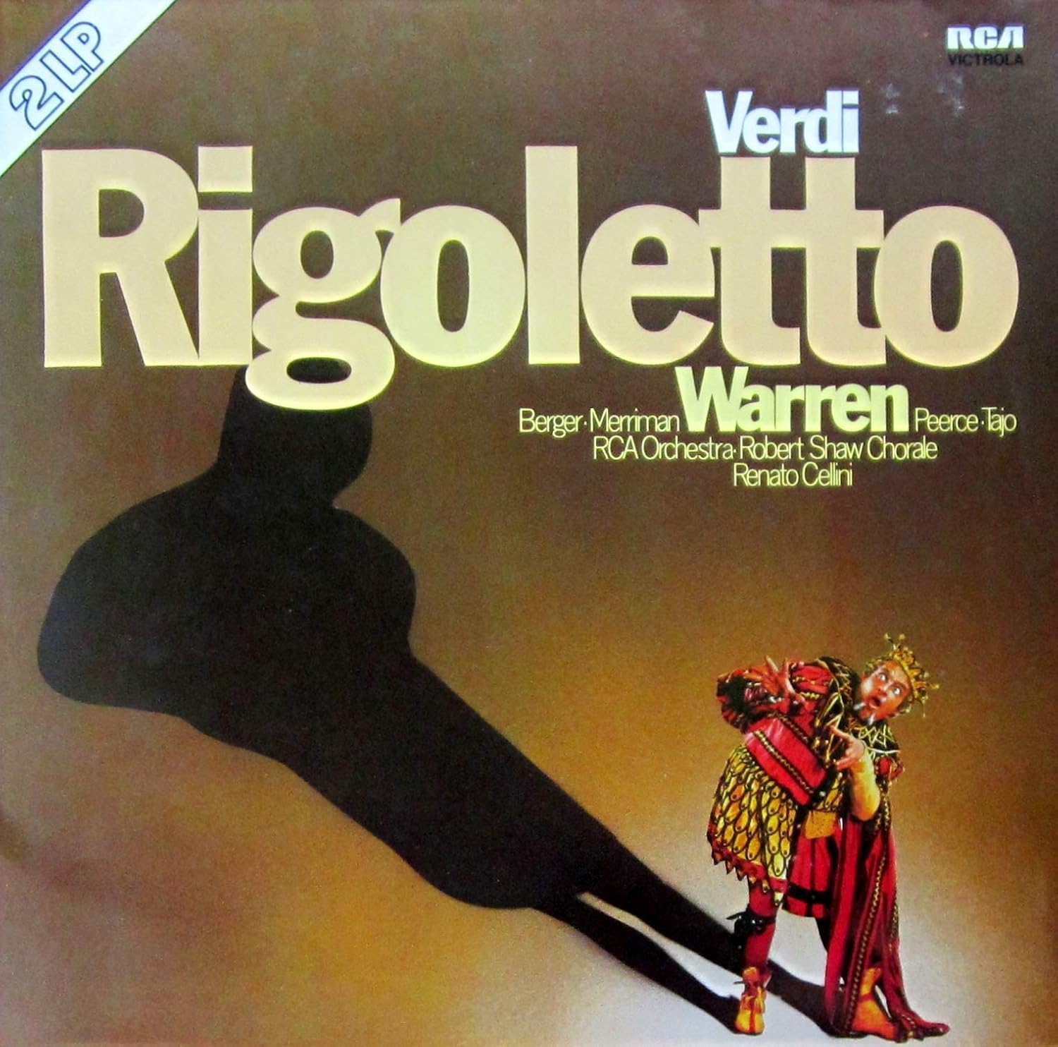Verdi: RIGOLETTO [Vinyl LP] [Schallplatte] - Leonard Warren, Jan Peerce ...