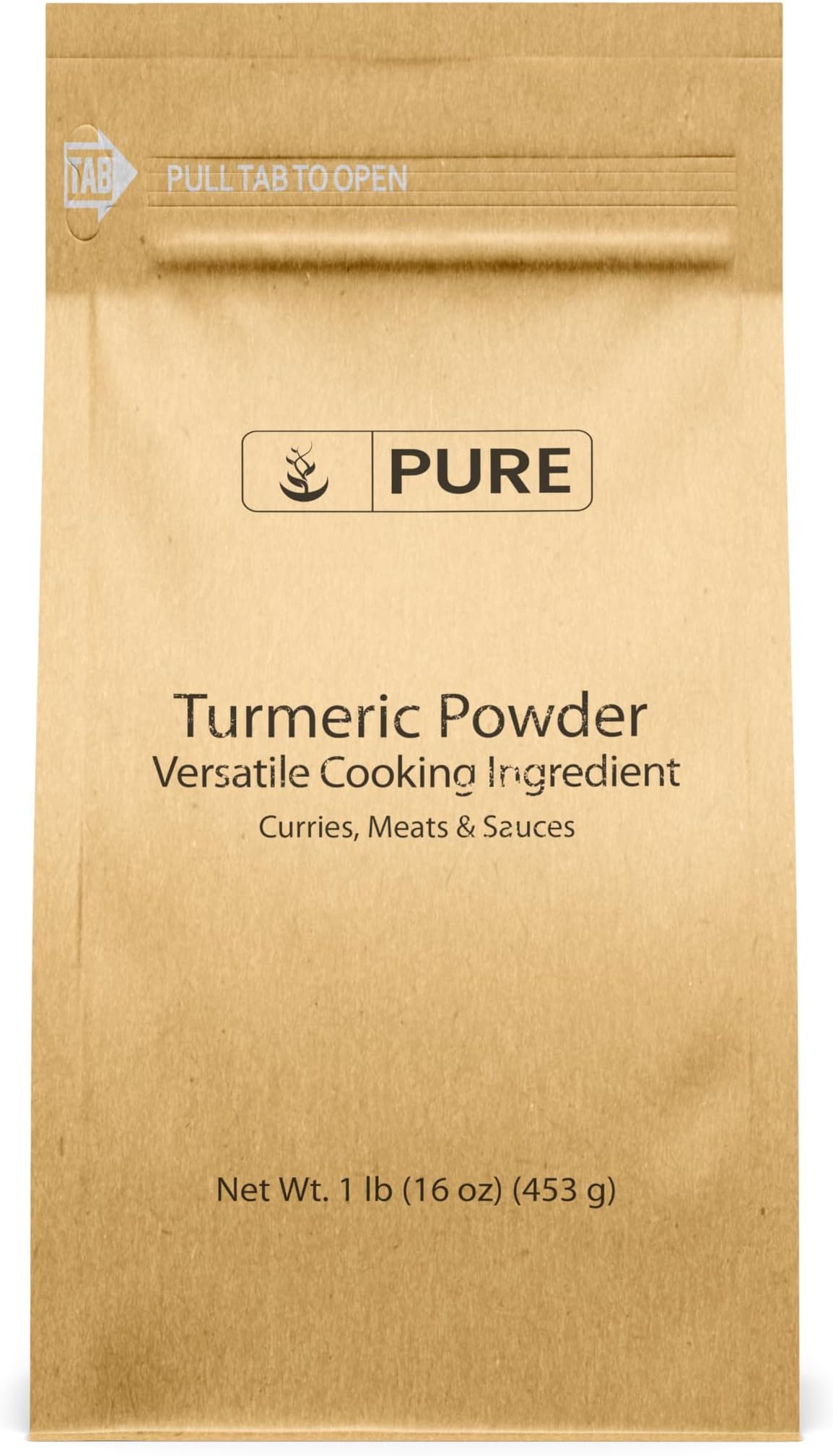 Amazon.com : Jiva Organic Turmeric Powder 7 oz - Packaged in Resealable ...