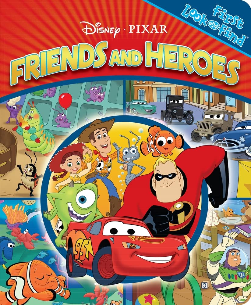 My First Look & Find: Disney Pixar Friends & Heroes: Michael P. Fertig ...