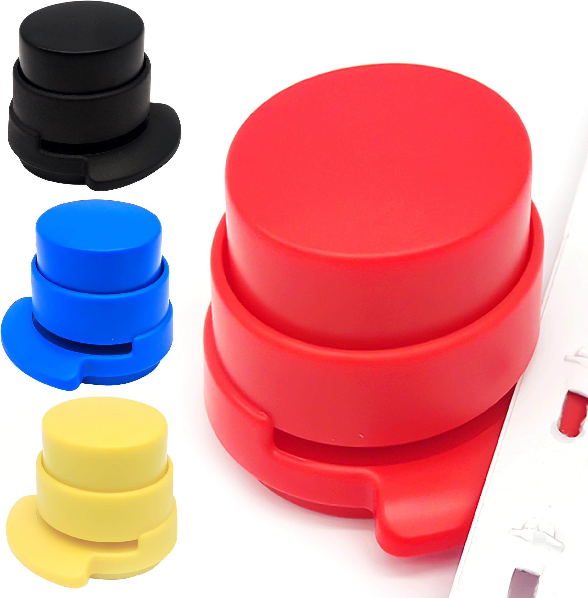 PLUS, Klammerloser Hefter, Heftleistung 5 Blatt, japanische Hefttechnik ...