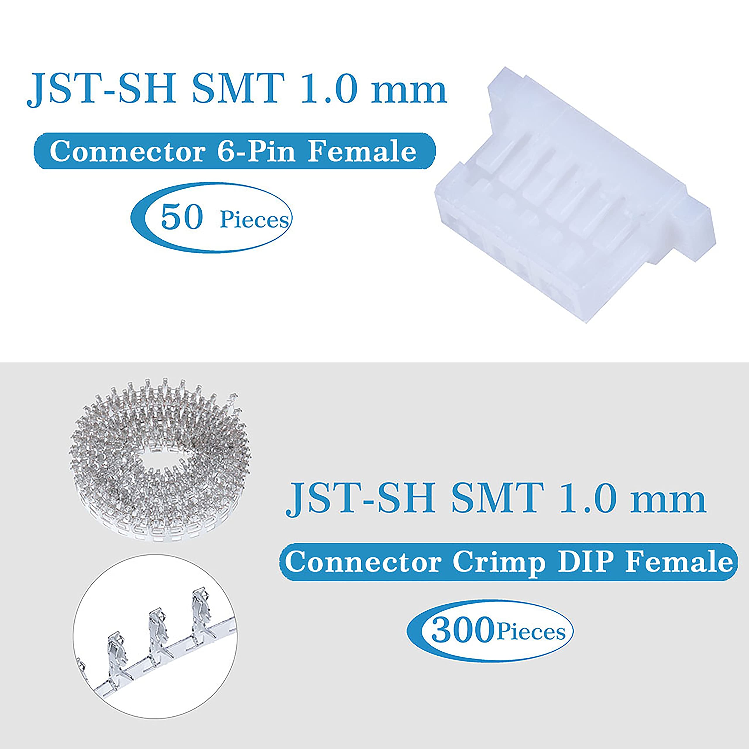 Snapklik.com : CQRobot JST SH SMD 1.0 Mm Pitch 6-Pin Electronic ...