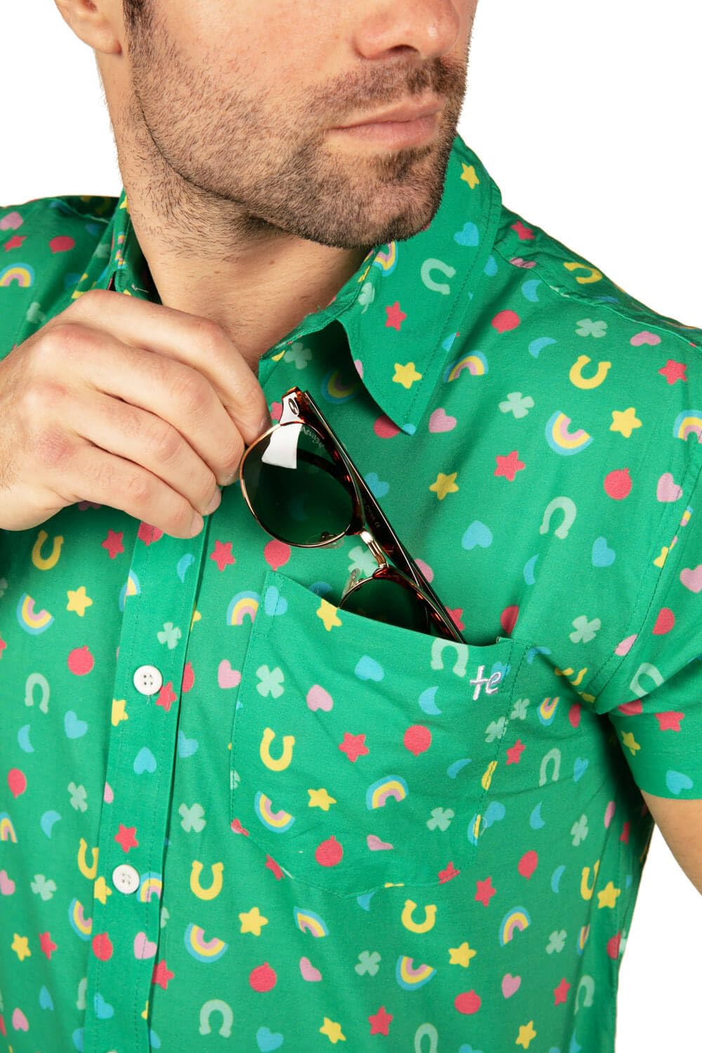 Snapklik.com : Button Down Shirts For Men - Valentines Day, Mardi Gras ...