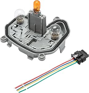 Amazon.com: Tail Lamp Housing Left Driver Side Rear Tail Light Lamp Holder Bracket Compatible ...