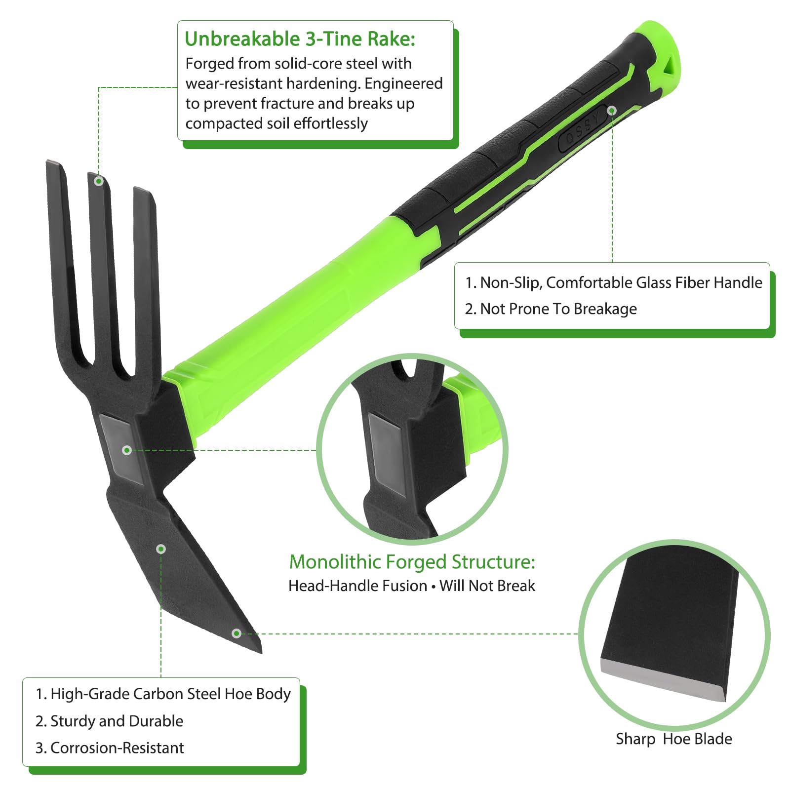 Snapklik.com : 2pcs Pick Axes For Digging And No Installation Required ...