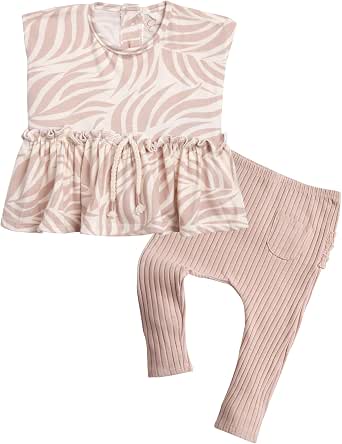 Amazon.com: Jessica Simpson Baby Girls' Pants Set - 2 Piece Cute Blouse ...
