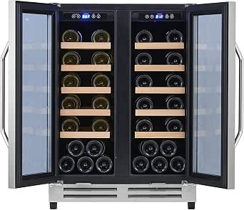 Amazon.com: Karcassin 24 Inch Wine and Beverage Refrigerator : Home ...