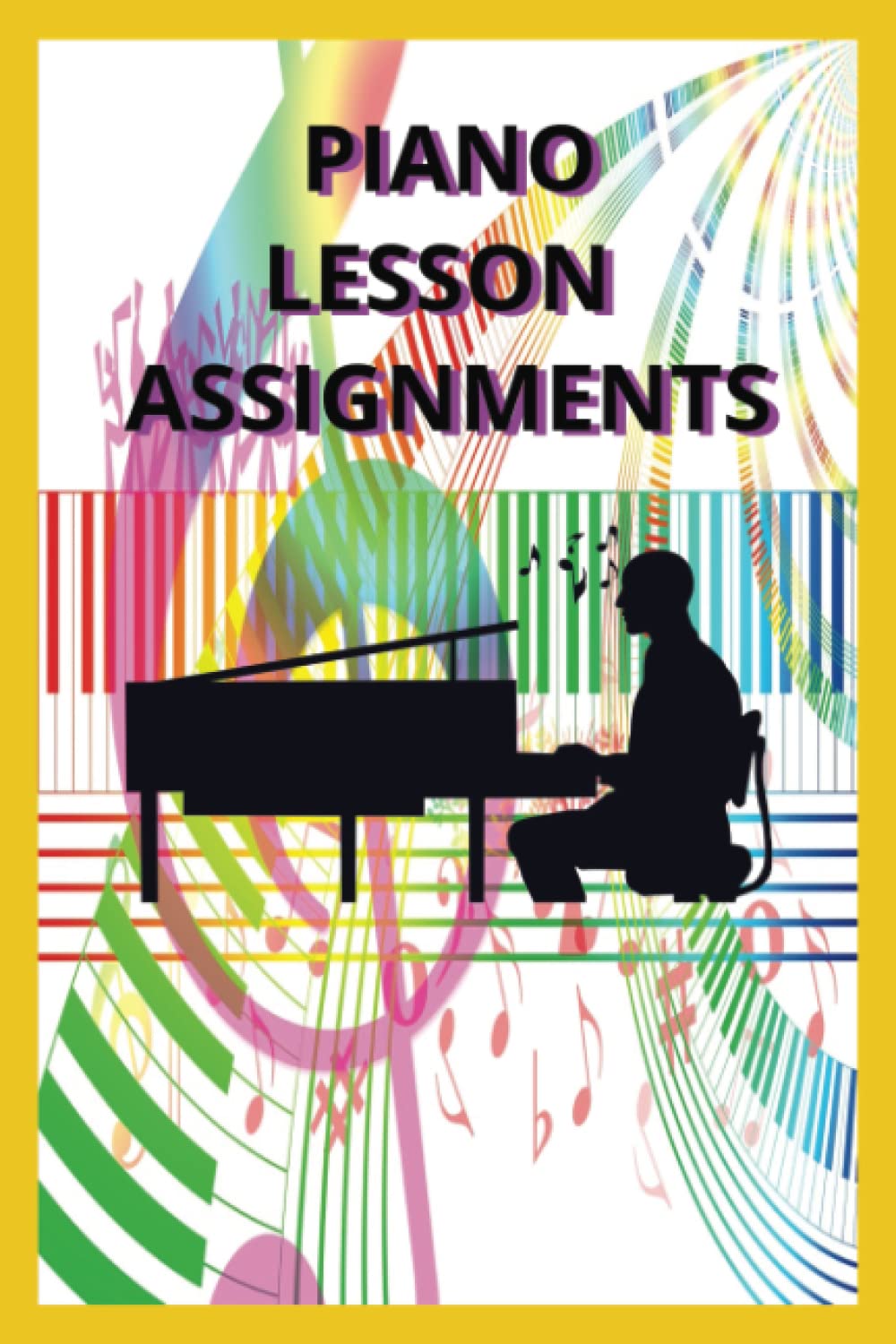 Amazon.com: Piano Lesson Assignments: Weekly Notes & Instructions ...