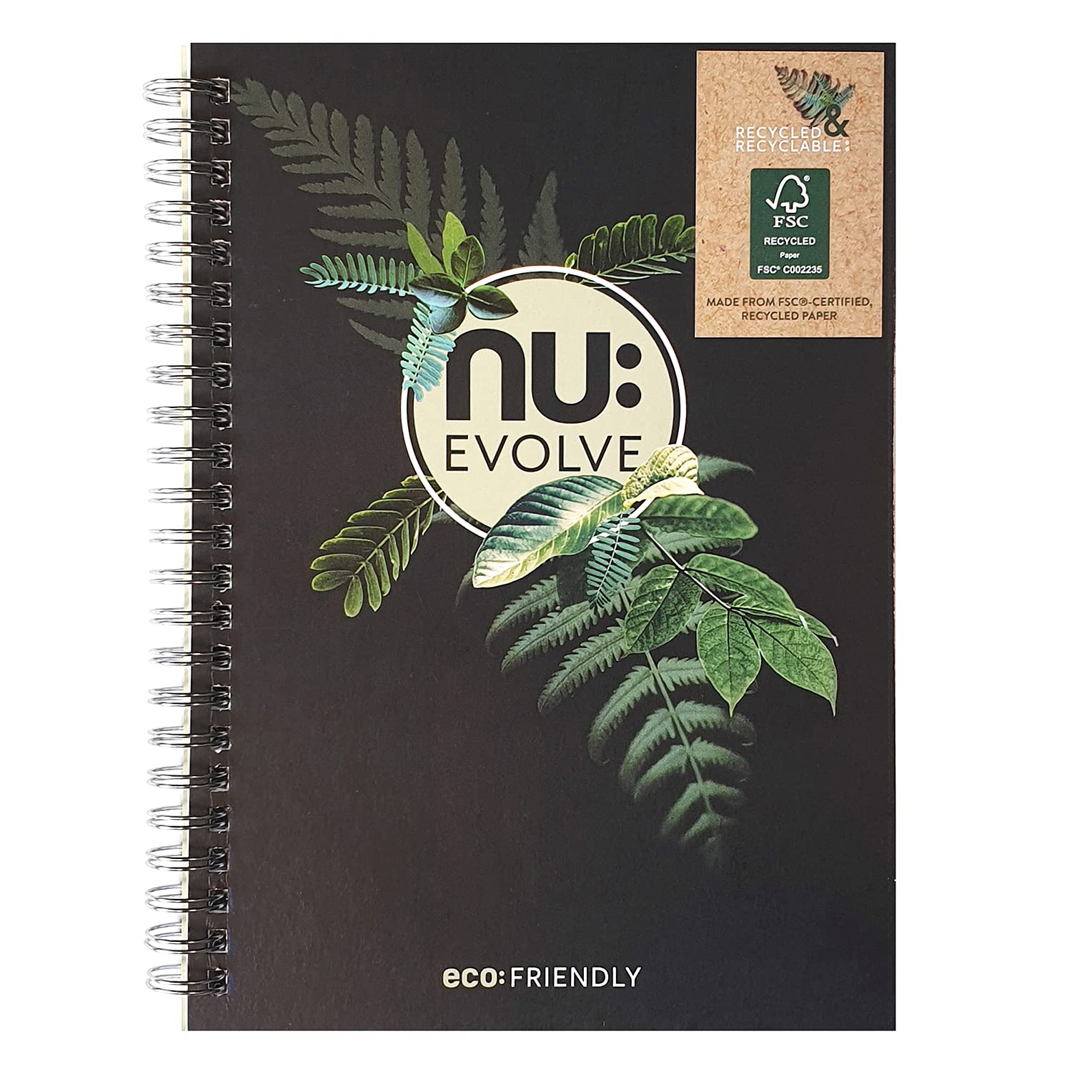 Nu Notebooks - Evolve Range - Recycled Notebook - A5 Notebook ...