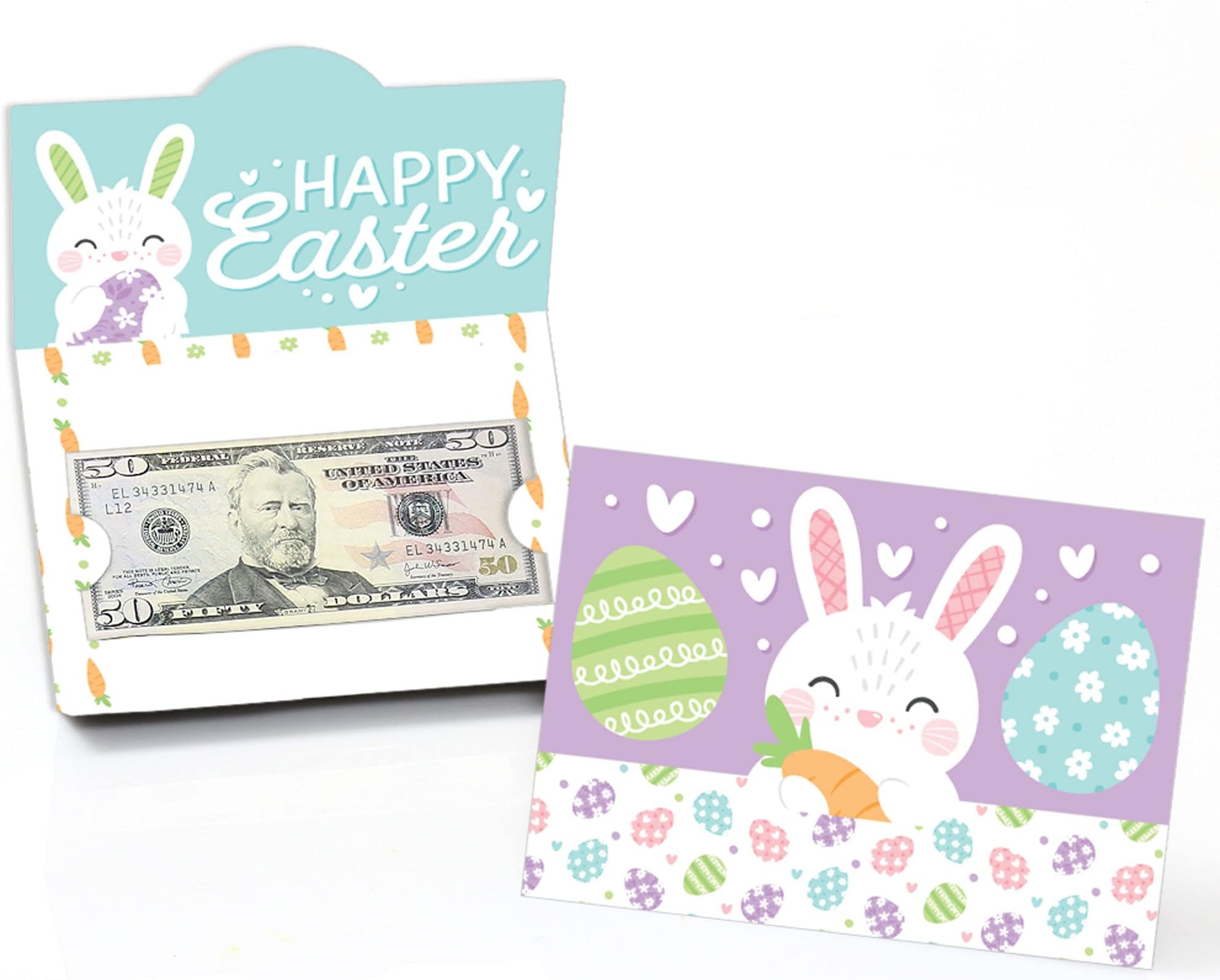 Amazon.com : Big Dot of Happiness Spring Easter Bunny - Happy Easter ...