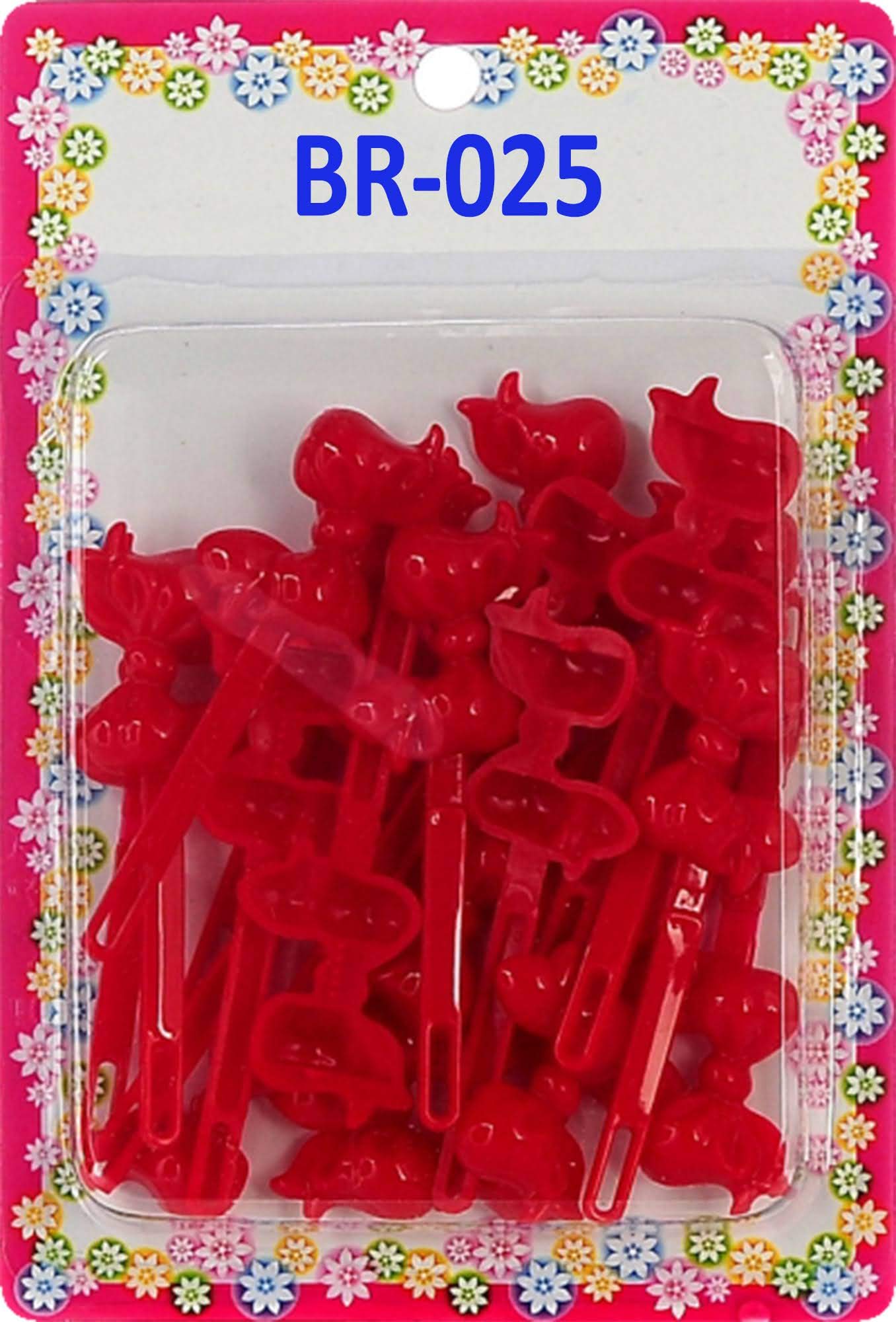 Snapklik.com : Girls Super Cute Self Hinge Plastic Mulit Design Hair ...