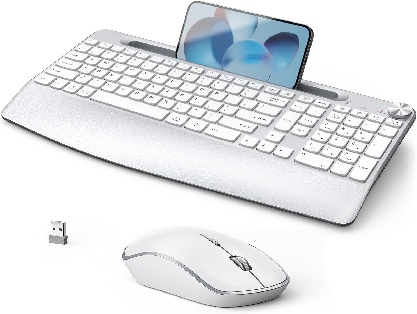 Amazon.com: JOYACCESS Ergonomic Wireless Keyboard and Mouse, Ergonomic ...