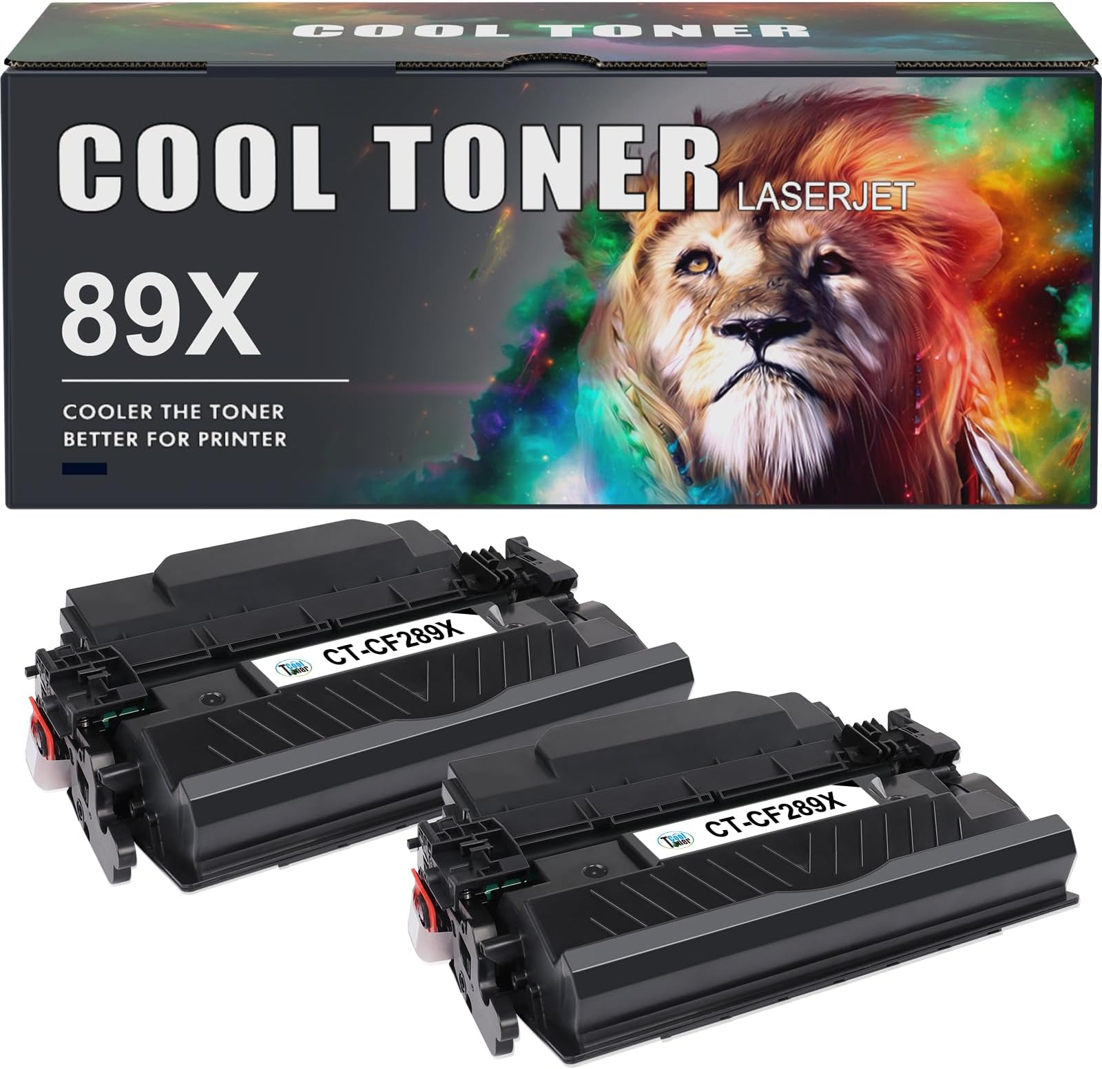 Amazon.com: FIREINK 89A CF289A Toner Cartridge Black with Chip ...