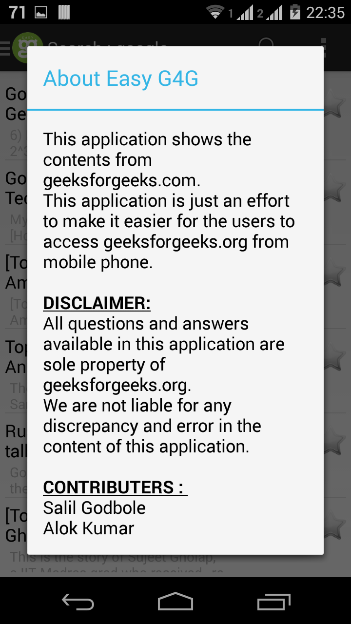 Easy G4G - App on Amazon Appstore