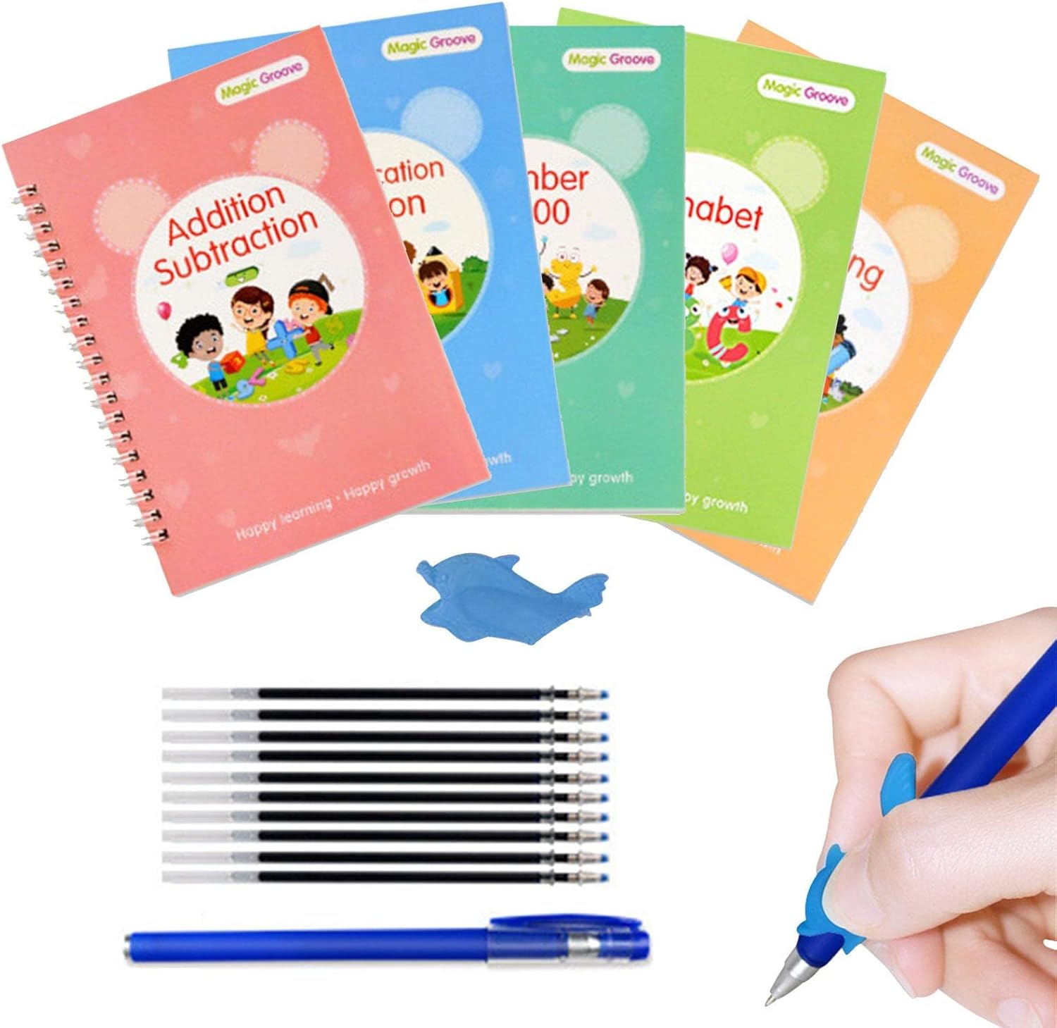 5 Cahiers Calligraphies Françaises, Ecriture Calligraphique En Français ...