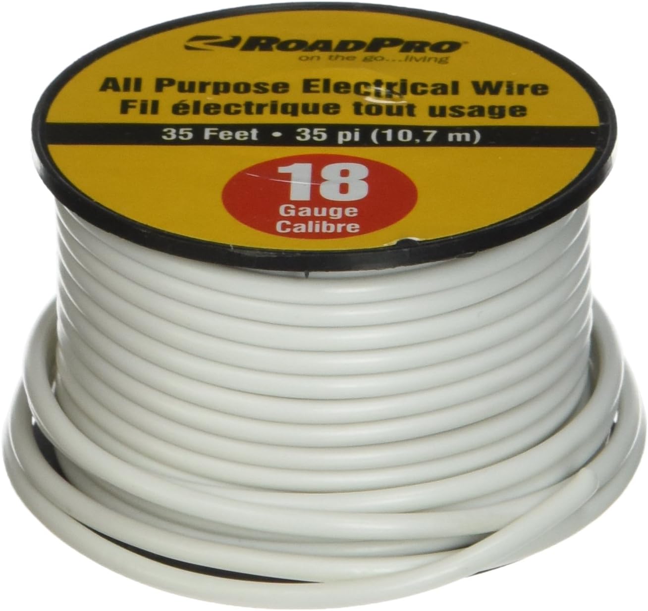 Amazon.com: RoadPro RP1835 35 Foot 18-Gauge All Purpose Electrical Wire ...