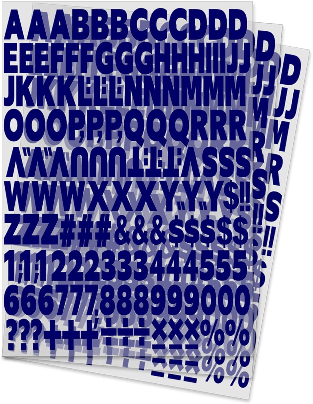 Amazon.com: 2 Inch Iron On Letters Heat Transfer Letters, Alphabets for ...