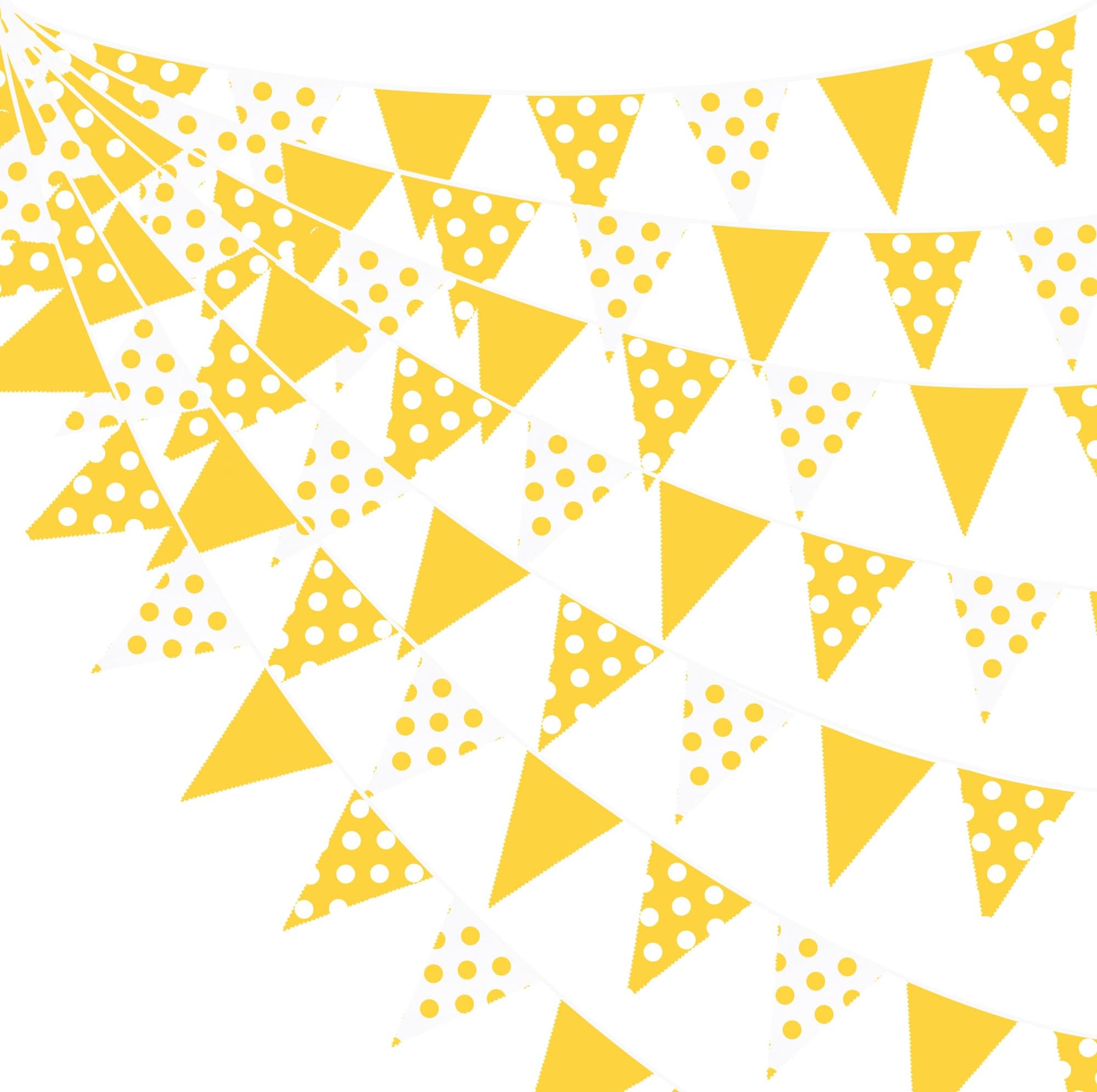 Amazon.com: 44Ft Daisy Party Decoration Yellow Buffalo Plaid Floral ...