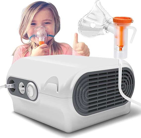 Amazon.com: Nebulizer Machine for Adults and Kids, Compressor Nebulizer ...