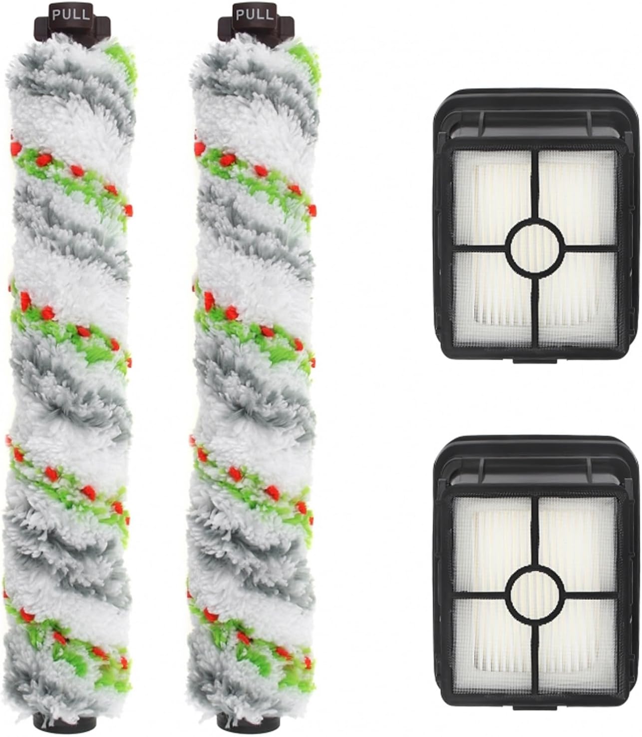 Amazon.com: 2PC Vacuum Brush Rolls 1868 Multi-Surface and 2PC 1866 ...
