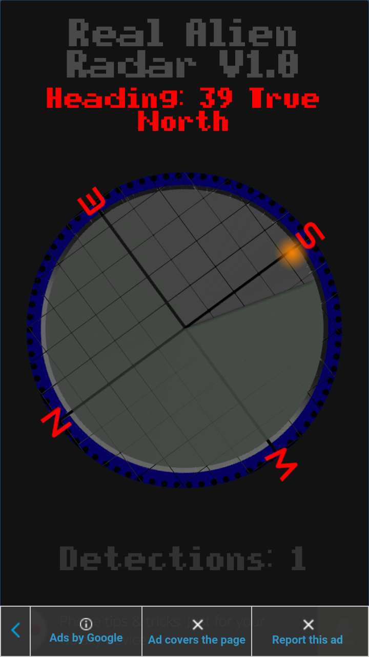 Real Alien Radar - App on Amazon Appstore