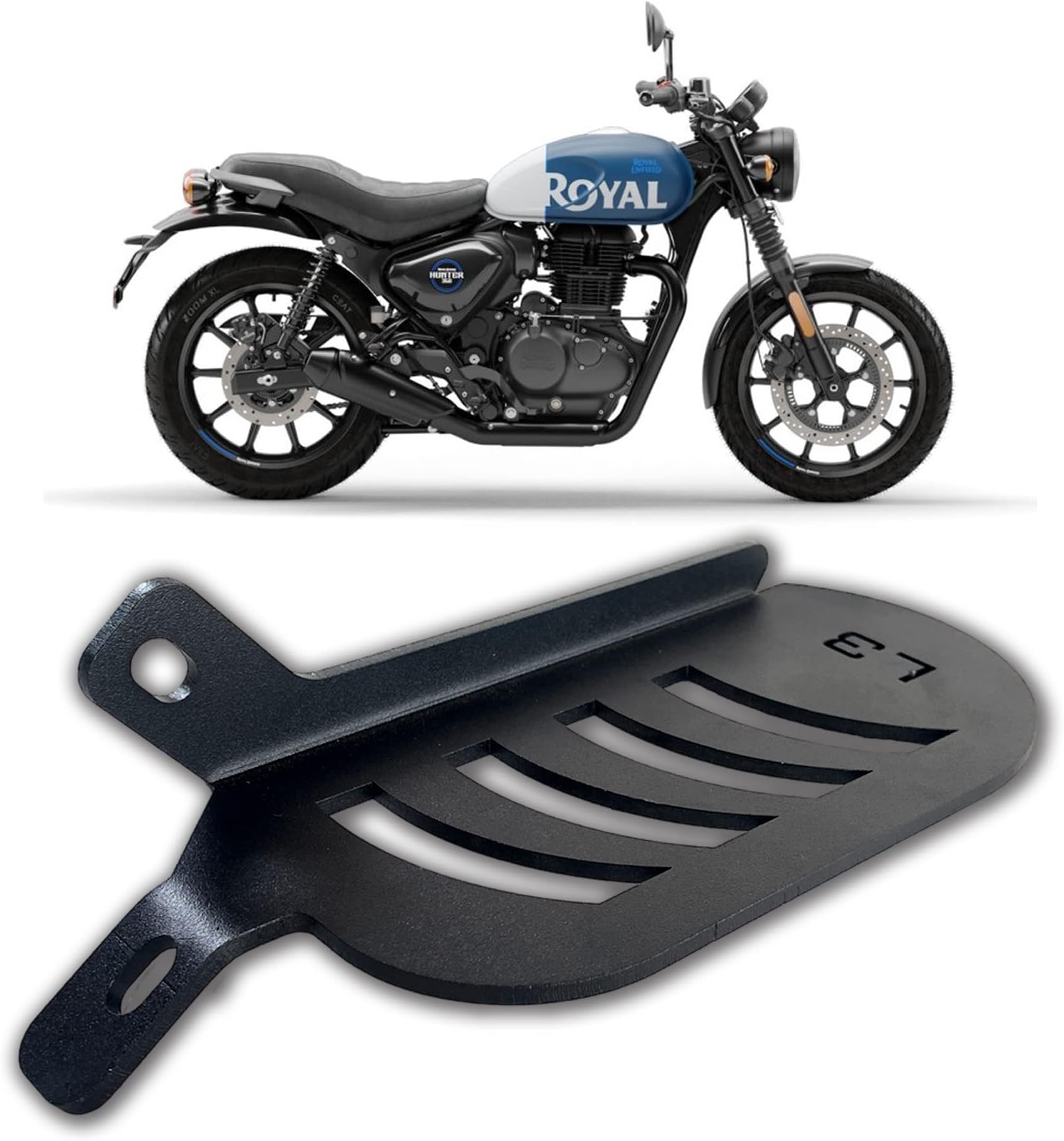 M TECHNICS Hunter 350 Ladies Footrest | Hunter 350 Ladies Footrest with ...