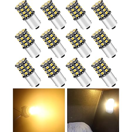 Amazon.com: Alopee 1156 LED Bulb Bright White 1141 LED Bulb DC 12V 1156 Bulb Replacement for ...