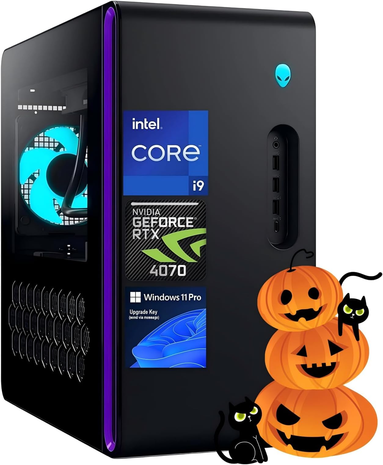 Amazon.com: New Alienware Aurora R10 Gaming Desktop, AMD Ryzen 7 3700X ...