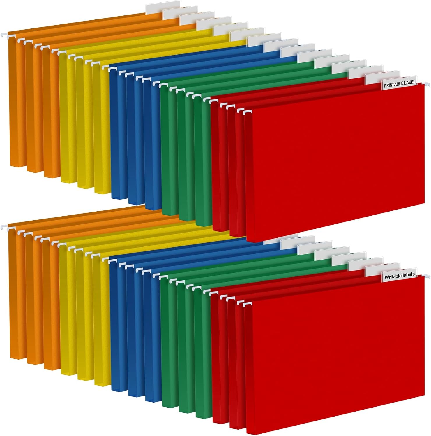 Amazon.com : Dispowreath 11 x 17 Extra Capacity Hanging File Folders ...