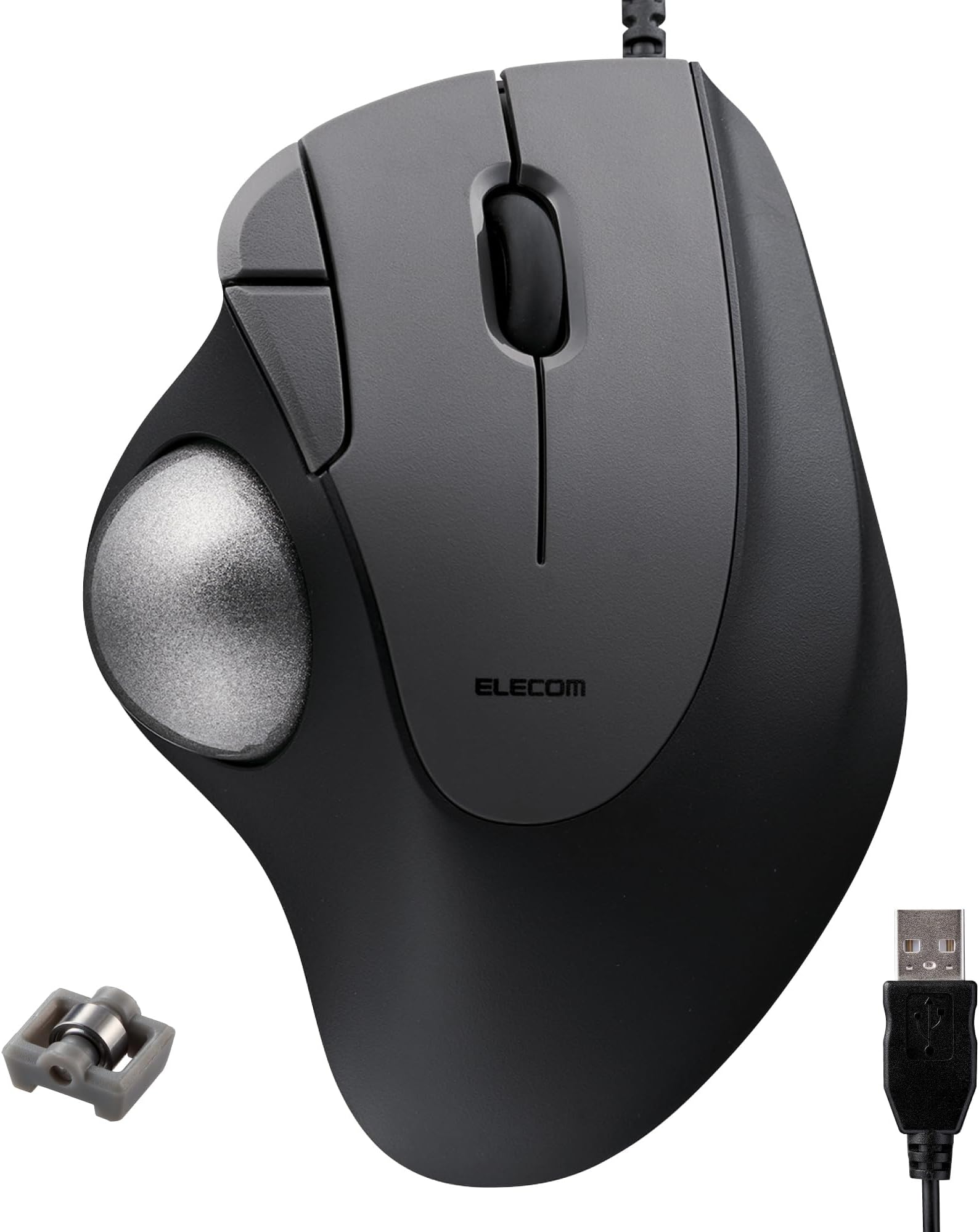 Amazon.com: ELECOM EX-G Wired Trackball Mouse, Ergonomic Thumb Control ...