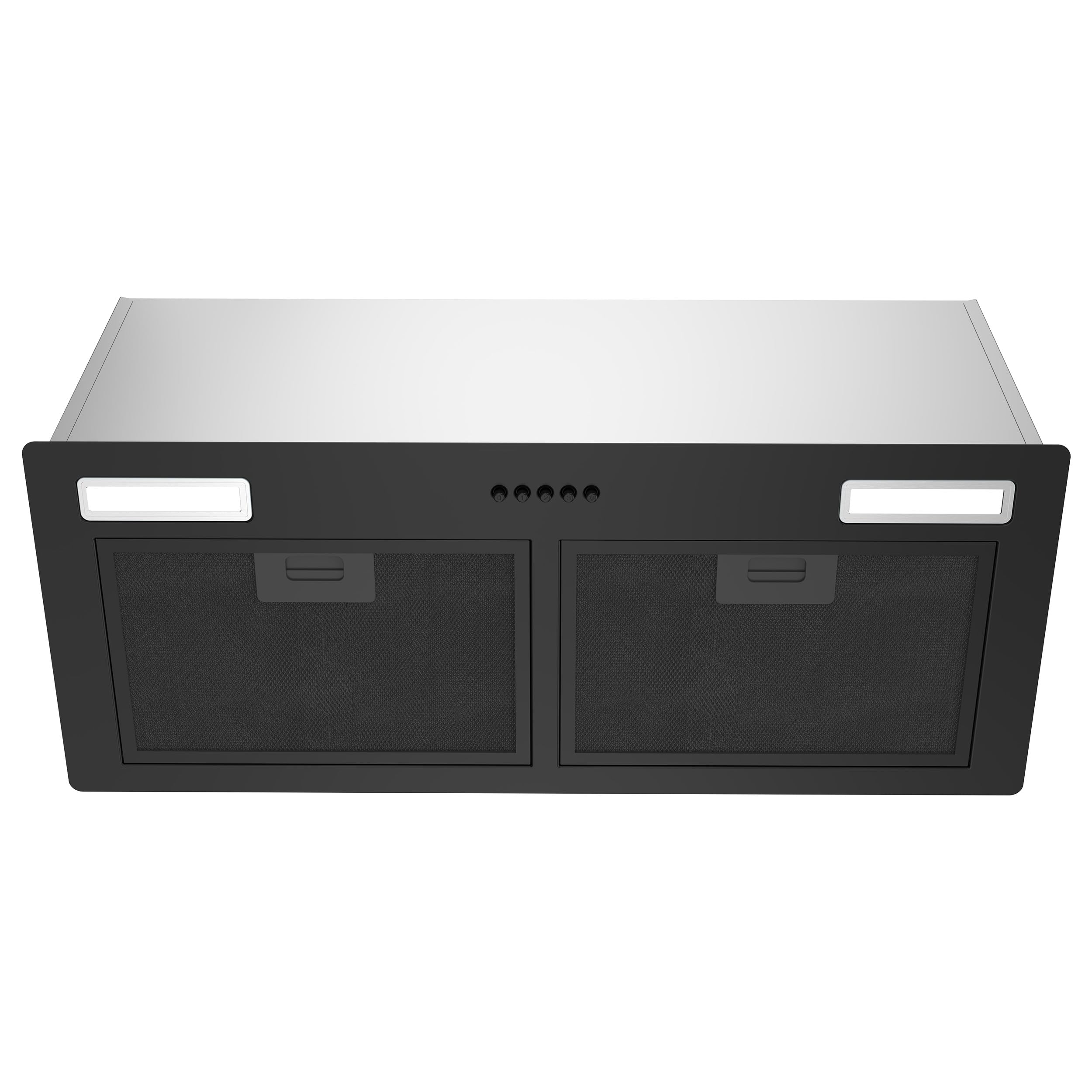 Snapklik.com : Black Range Hood Insert 30 Inch, 600 CFM Ducted/Ductless ...