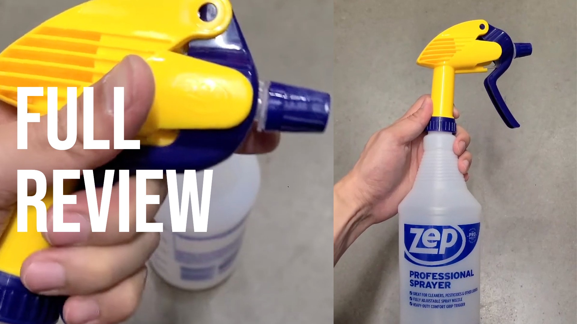 Watch Zep Professional Sprayer Bottle - FULL REVIEW on Amazon Live