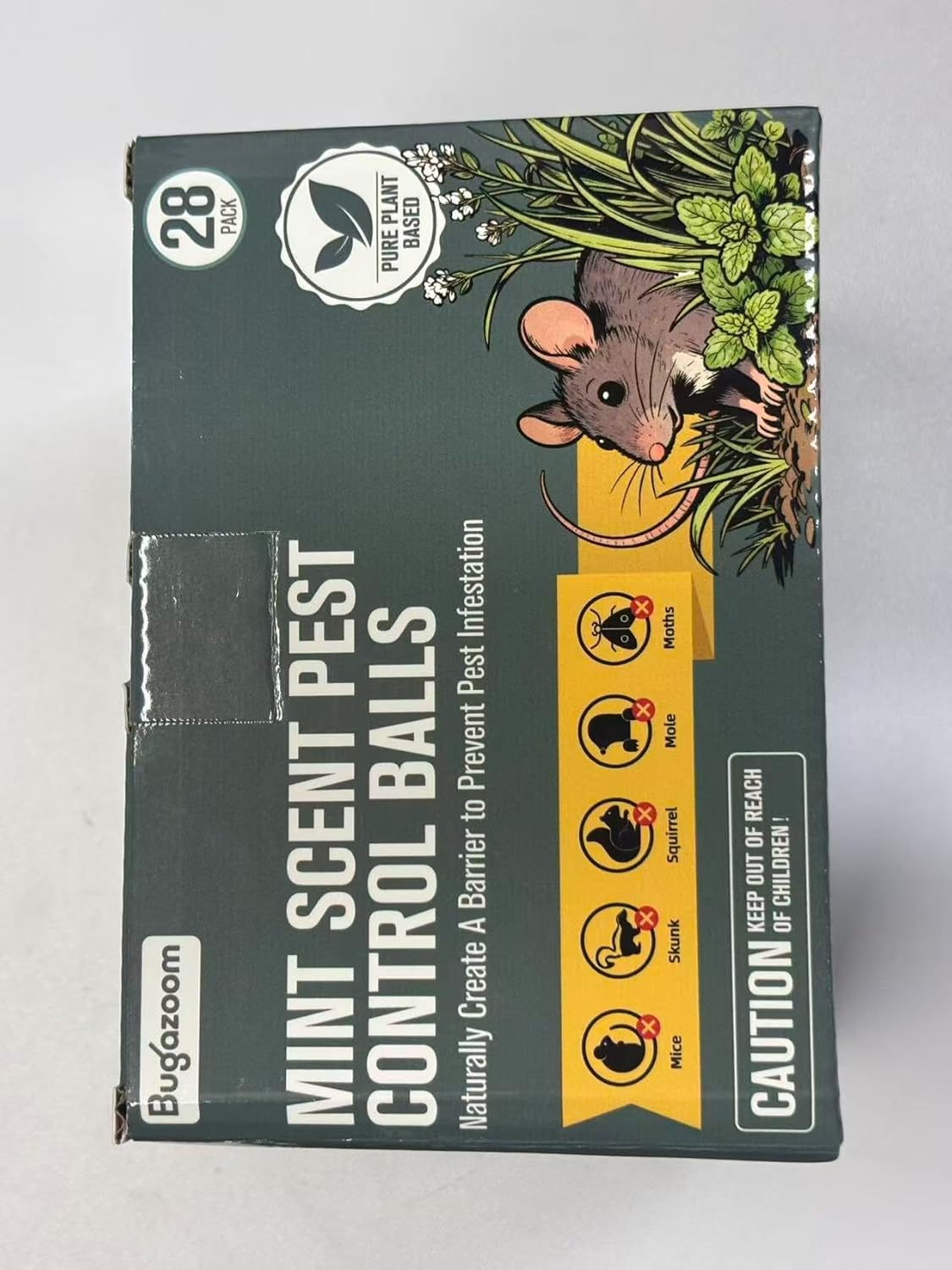 Amazon.com: Peppermint Oil Moth Balls for Rodents Deterrent‌ 28 Pack ...