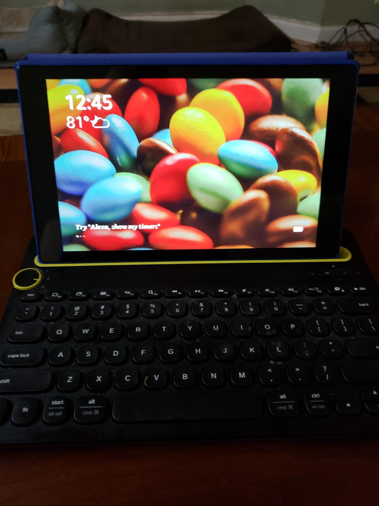 Amazon.com: Certified Refurbished Fire HD 10 Tablet with Alexa Hands ...