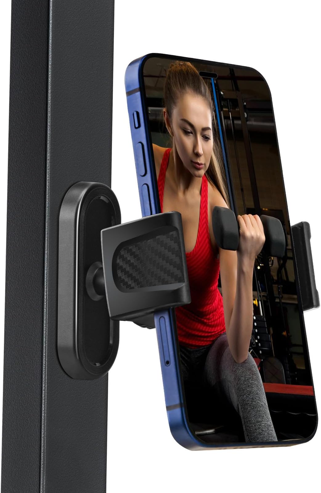 Amazon.com: HOYXUN Portable Gym Magnetic Phone Holder with Magnet Base ...