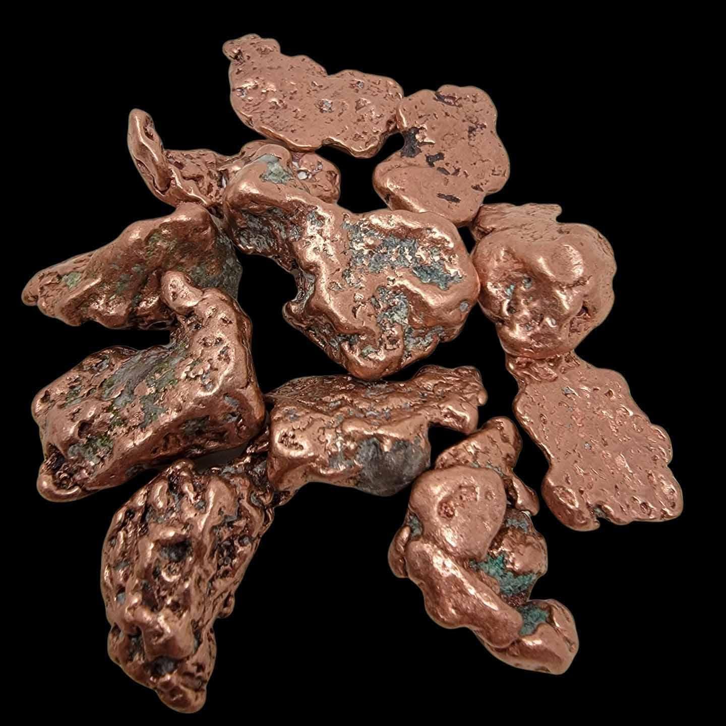 Amazon.com: Random Pull Michigan Tumbled Native Copper Nuggets ...