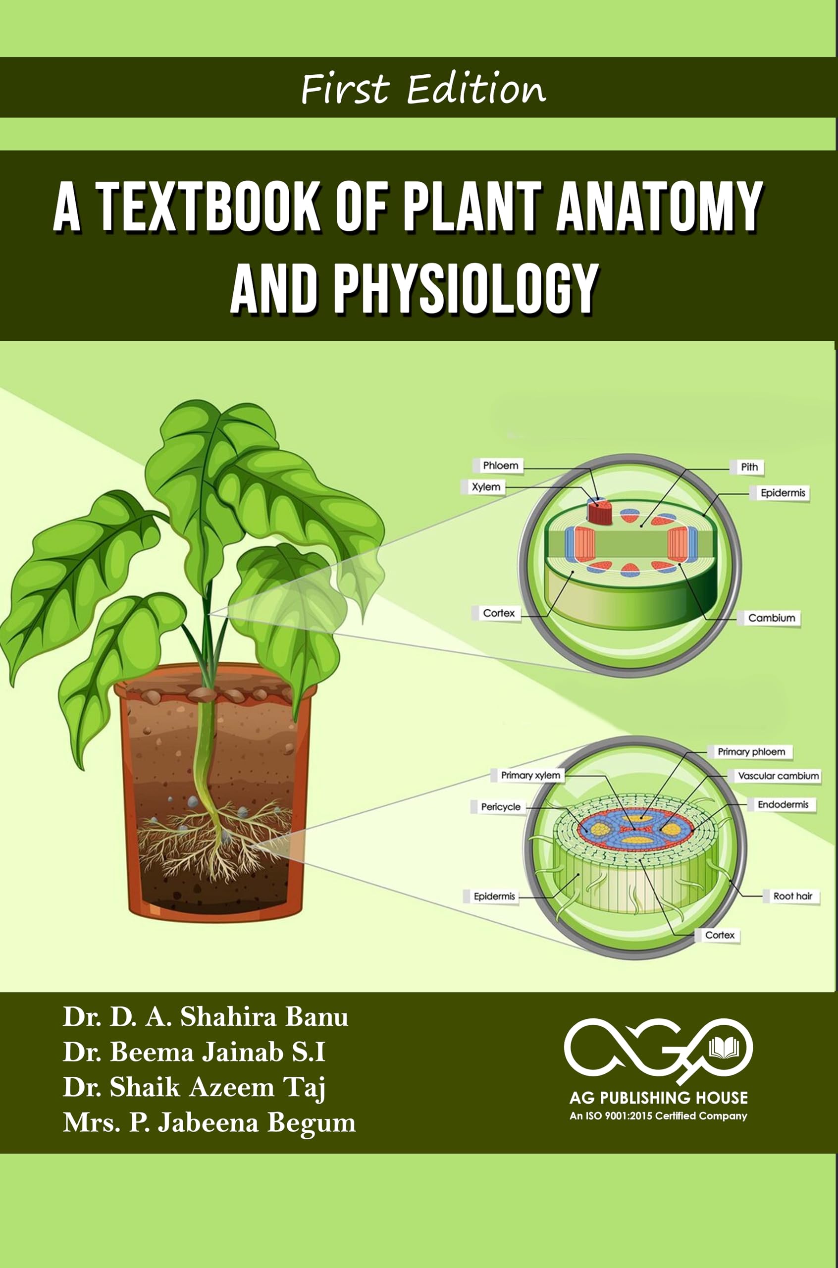 Buy A Textbook Of Plant Anatomy And Physiology Book Online at Low ...