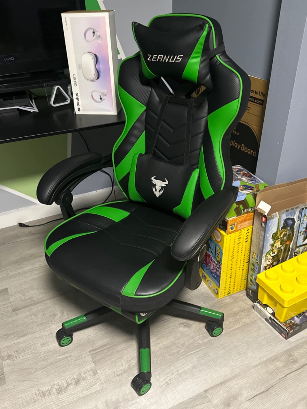 $33/mo - Finance Gaming Chairs for Adults, Recliner Computer Chair with ...