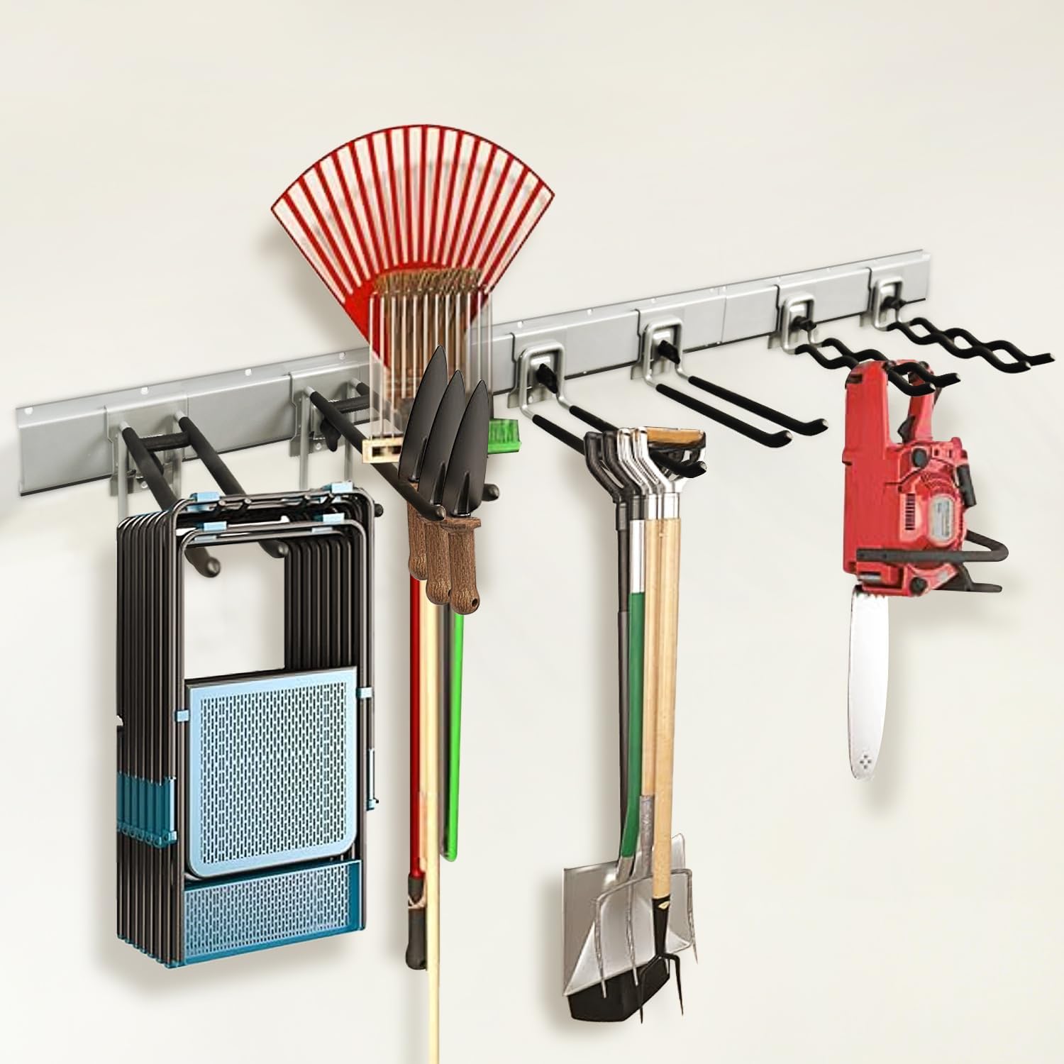 Amazon.com: THINKKEEN Garden Tool Organizer, Wall Mount With 6 ...