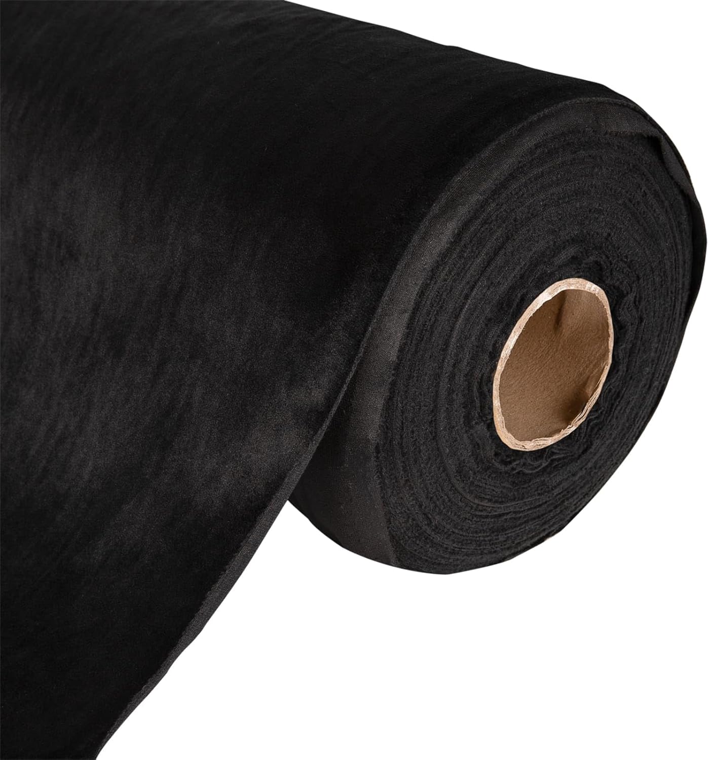 Soft Plush Velvet Fabric - 60" Wide (Black - 1 Metre) : Amazon.co.uk ...