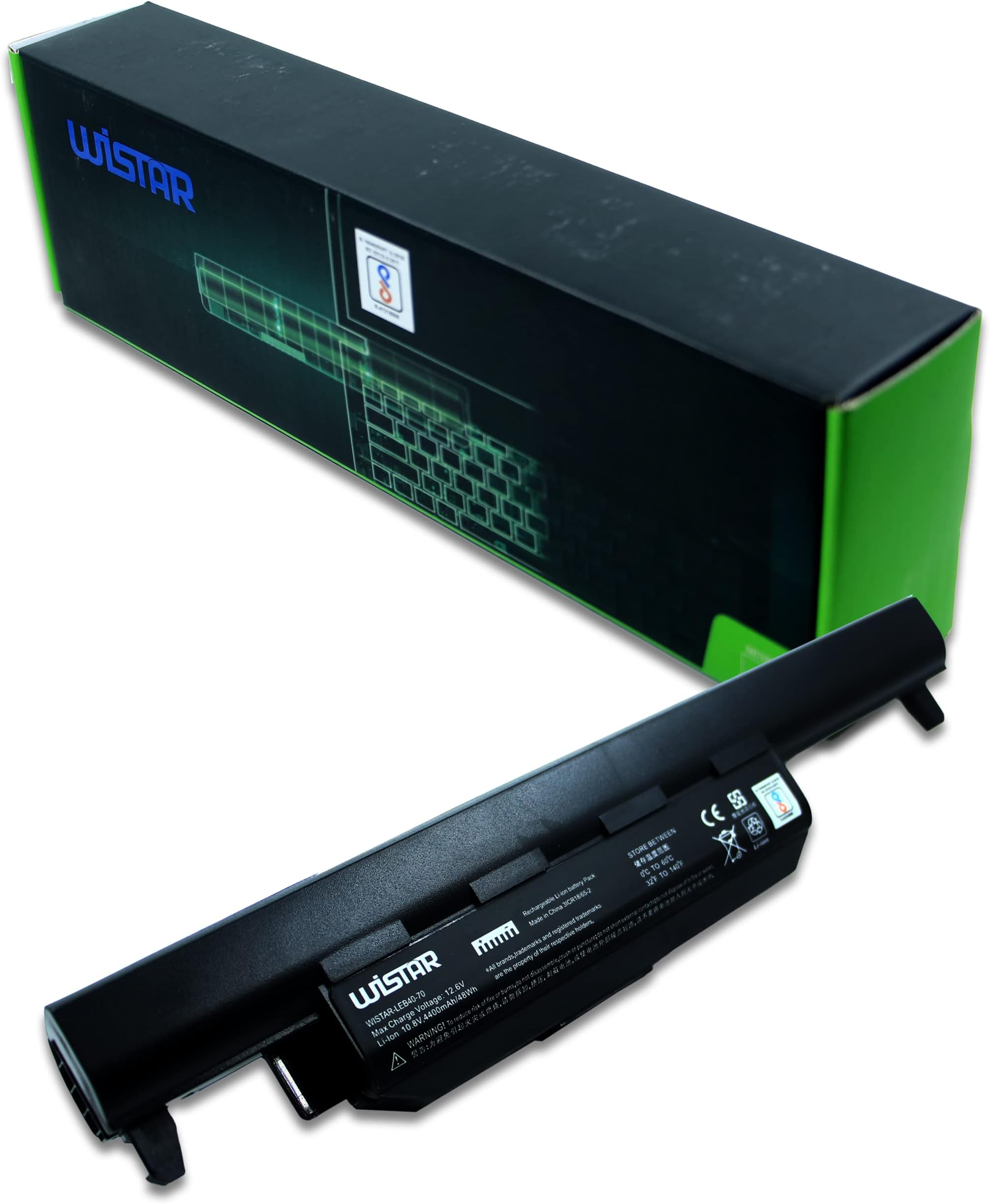 Lapcare 10.8V 4400mAh 6 Cell Compatible Laptop Battery for ASUS A32-K55 ...