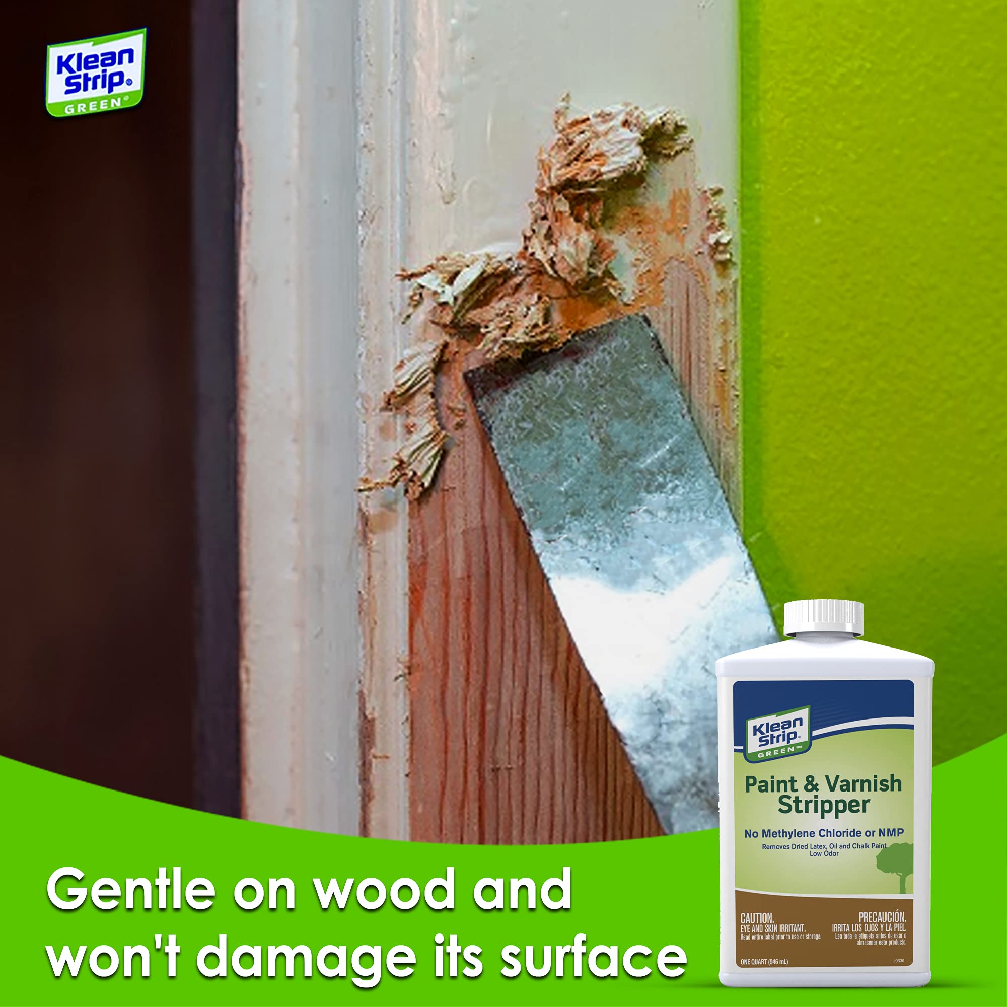 Klean Strip Green Paint & Varnish Stripper-Strips Layers of Latex ...