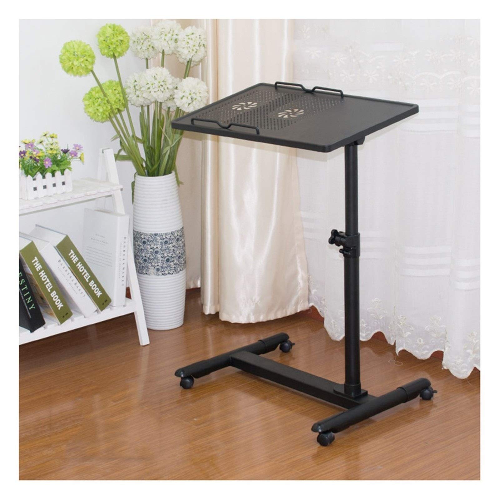 Mobile Overbed Computer Table Days Overbed Table Adjustable Height Angle | Desertcart Japan