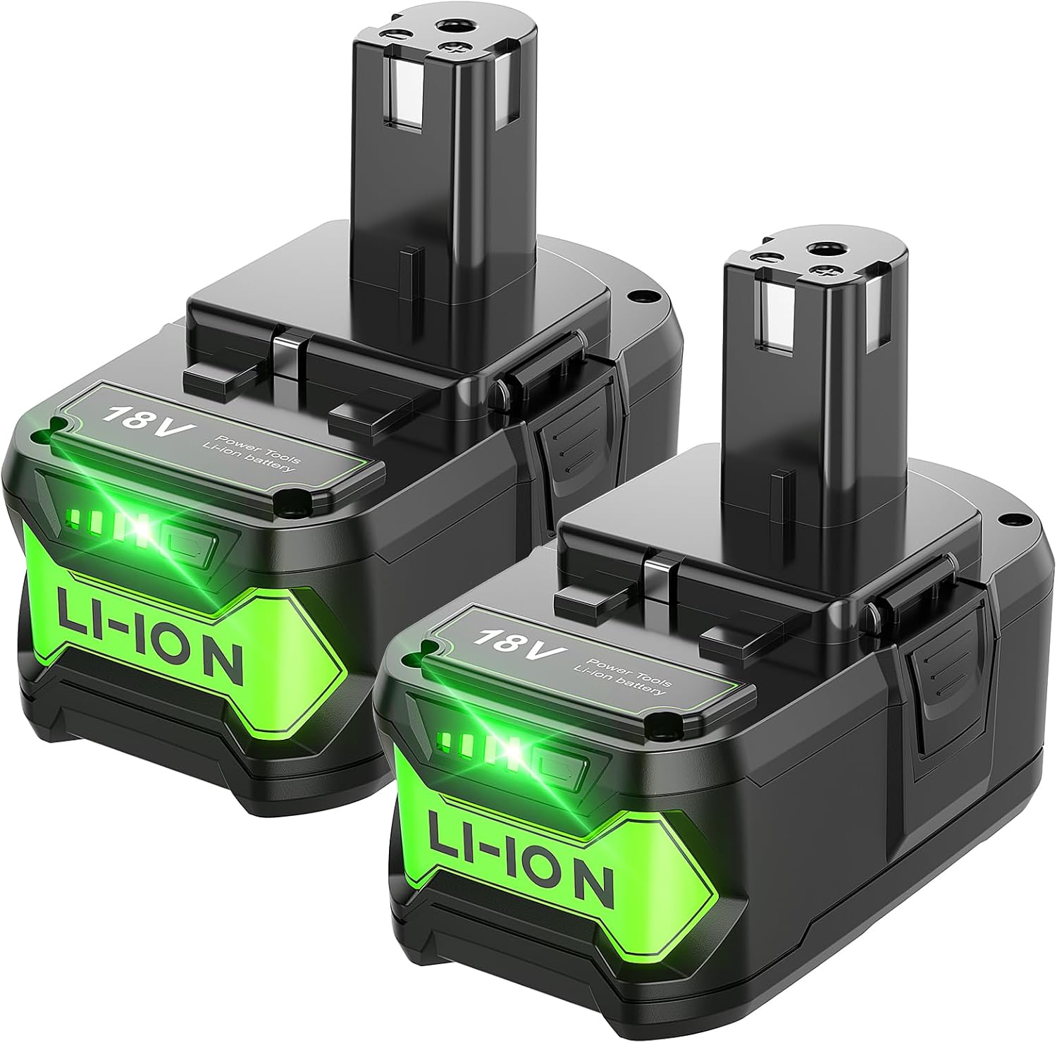Amazon.com : Upgraded 7.0Ah 2Packs P108 18V Battery Compatible with ...
