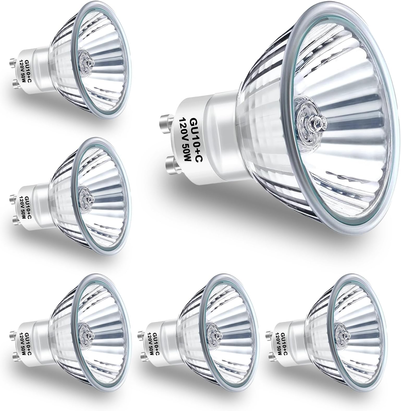 Philips 415760 50-Watt Halogen Indoor Flood MR16 GU10 Base 120-Volt ...