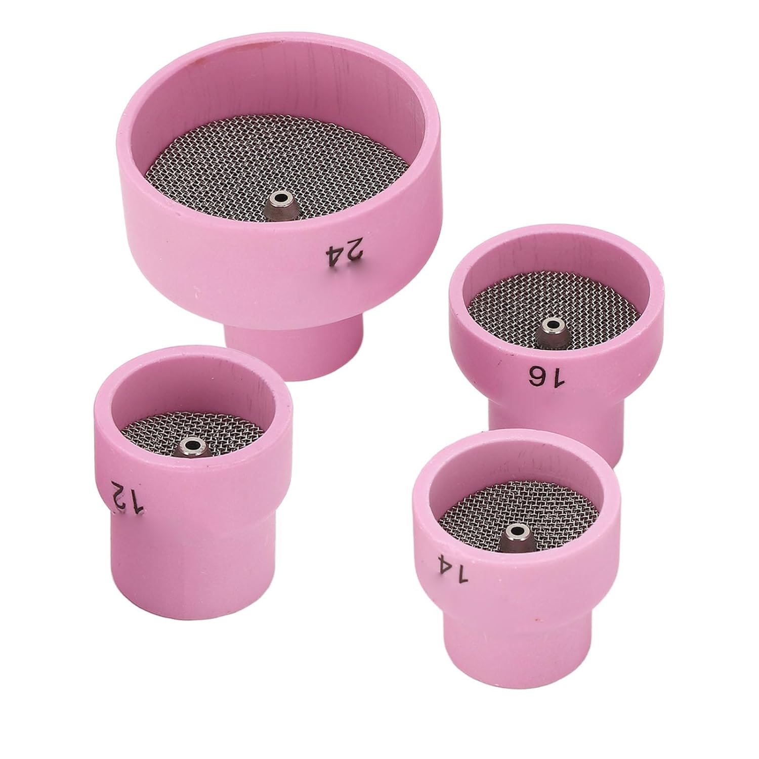 Pink Welding Cup, Stable Gas Output Easy Installation TIG Ceramic Cup ...