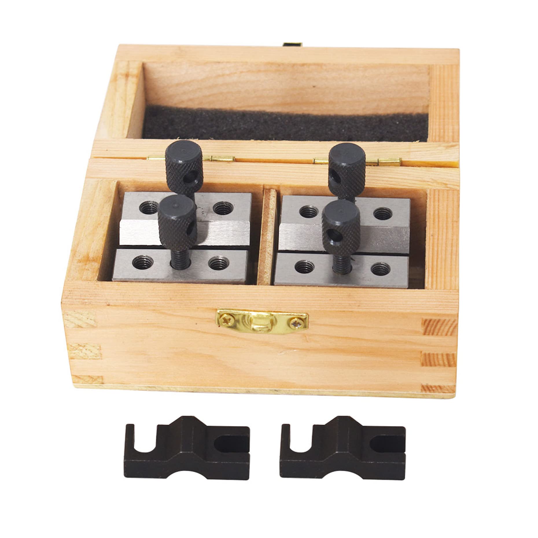 Adjustable V Blocks V Block Set With Clamp Hardened Steel 90 Degree ...