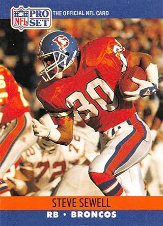 Amazon.com: 1990 Pro Set #490 Steve Sewell NM-MT Denver Broncos ...