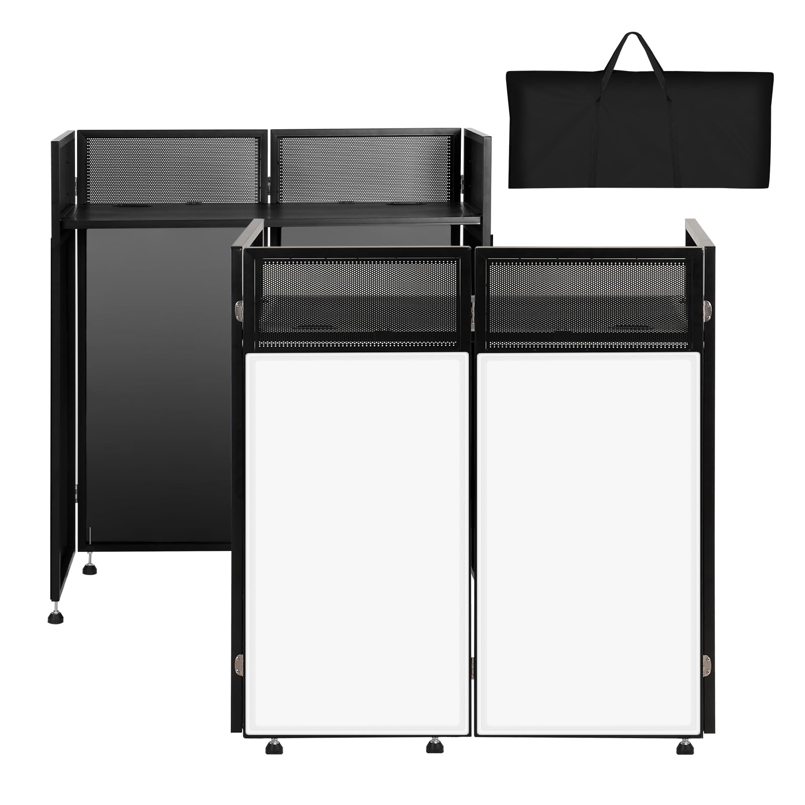 Amazon.com: LUCKUP DJ Facade Booth 41"L x 20"W Portable DJ Facade with ...