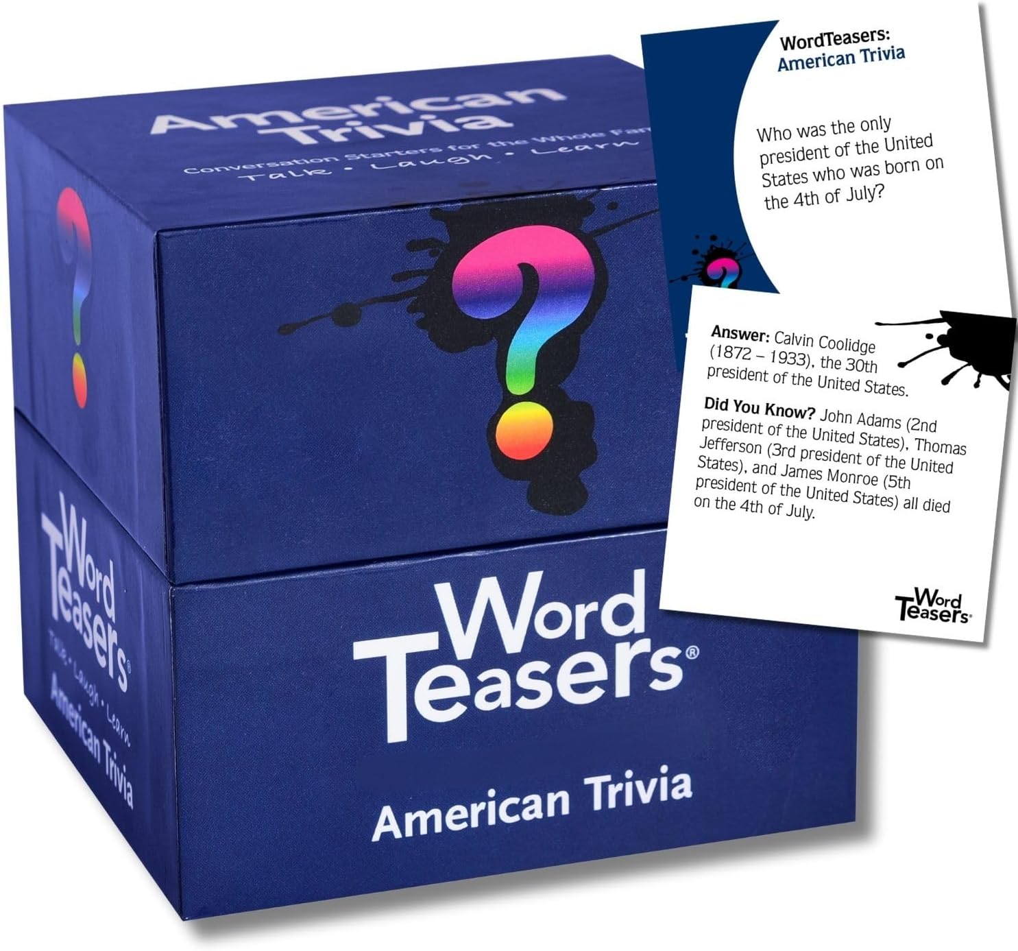 ? WORD TEASERS American Trivia - Trivia Game for Adults & Kids ...
